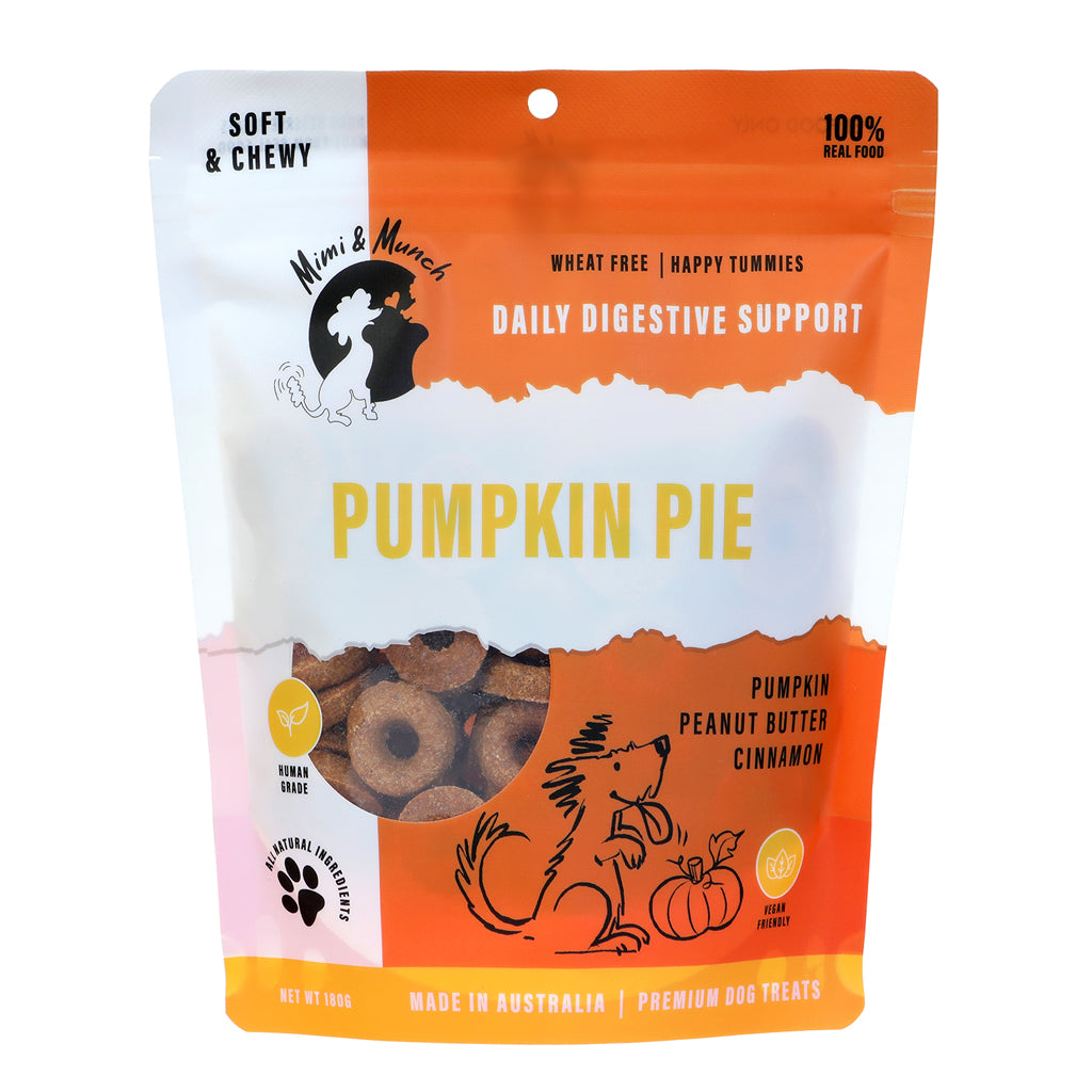 Oven Baked Pumpkin Pie Dog Biscuits – 100% Natural Dog Treats