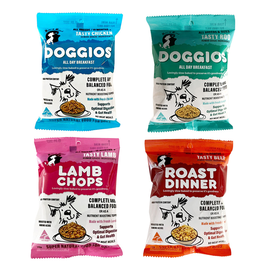 4 x Sample Packs Dog Food (Free Shipping)