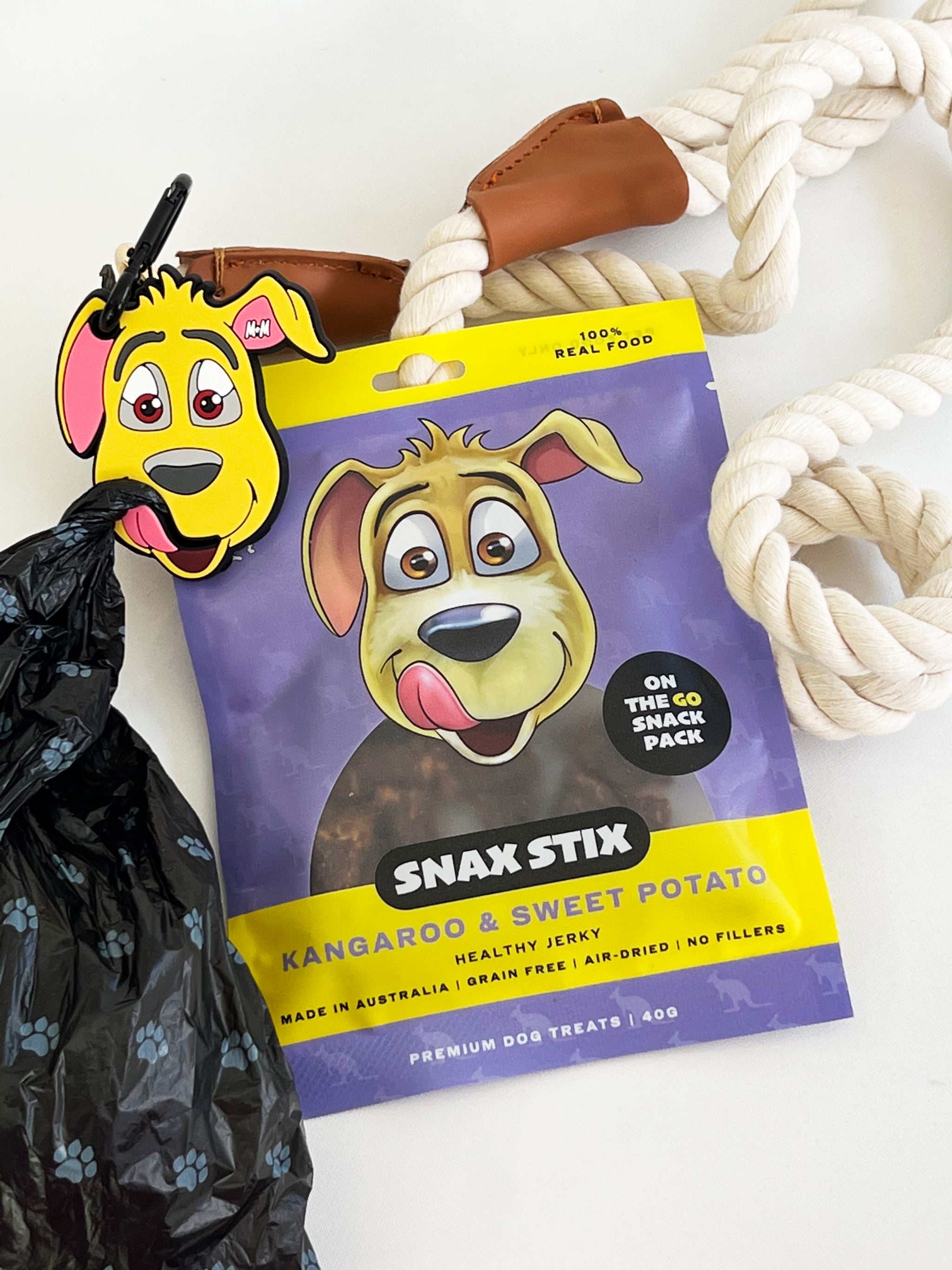 Grab-and-Go Walking Bundle - Snax Stix & Poop Pal (Poop carrier) | Nat